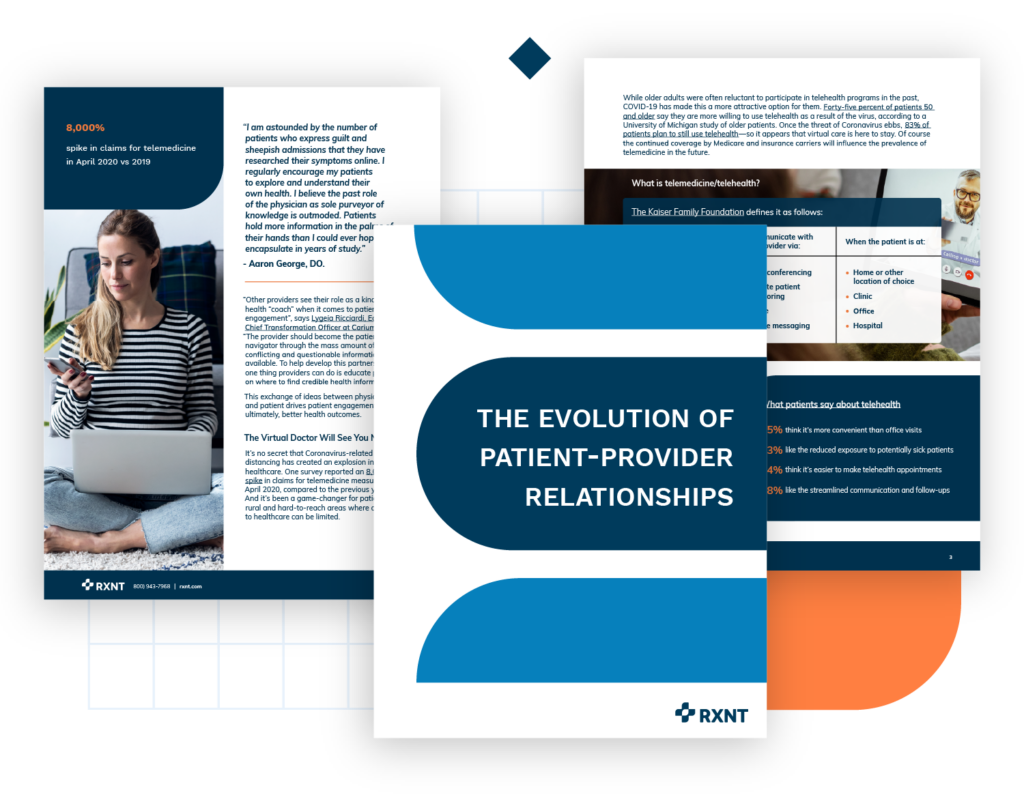 The Evolution of Patient-Provider Relationships | White Paper | RXNT