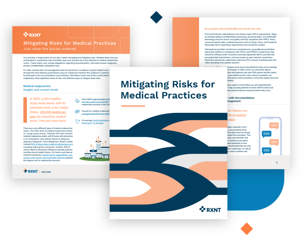 Mitigating Risks for Medical Practices | White Paper | RXNT